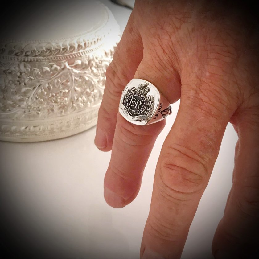 Royal Engineers Bespoke Ring