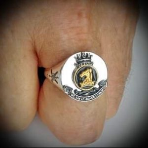 HMAS Brisbane Bespoke Crest Ring