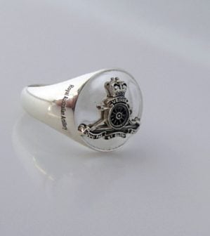 Australian Army Artillery Ring 17 mm - Sir Yes Sir Global - Fine ...