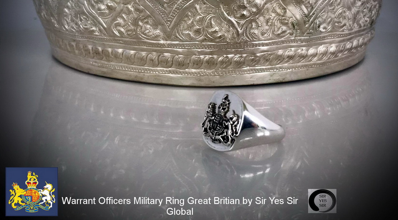 Warrant Officers Ring Great Britain - Sir Yes Sir Global - Fine ...